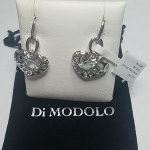 DI MODOLO | Jewelry | Di Modolo Sterling Silver Blue Topaz Drop ...